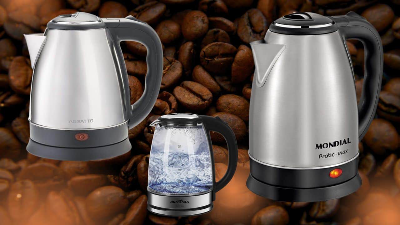 As 7 Melhores Chaleiras Elétricas de 2024 - Top Custo-benefício